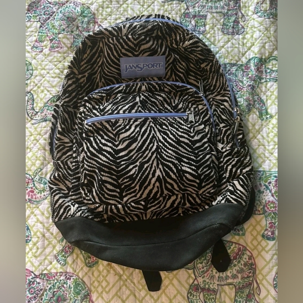 Rare Vintage 90s Tiger Print Jansport Backpack - Gem